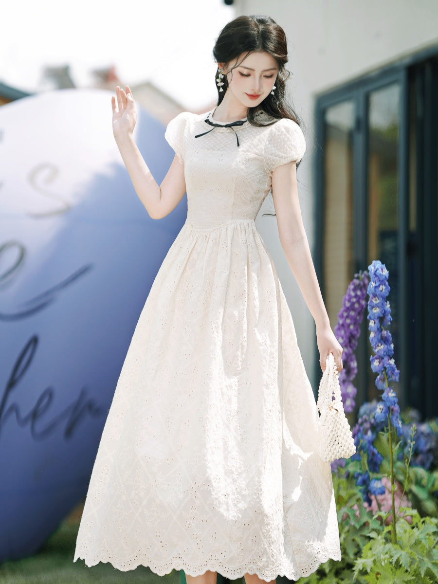 Princesscore White Dress– The Cottagecore