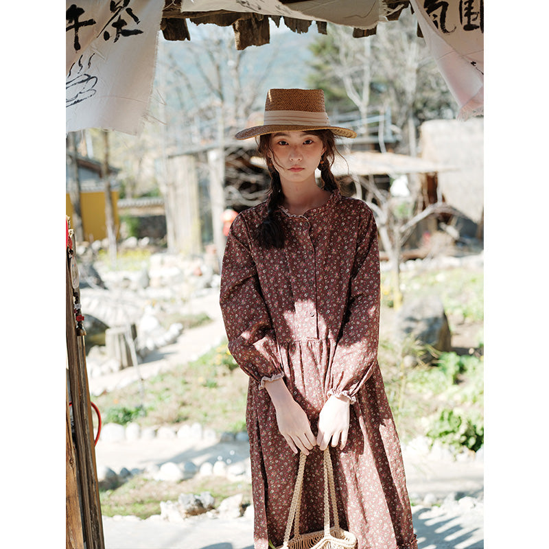 Farmcore Floral Dress + Embroidered Vest– The Cottagecore