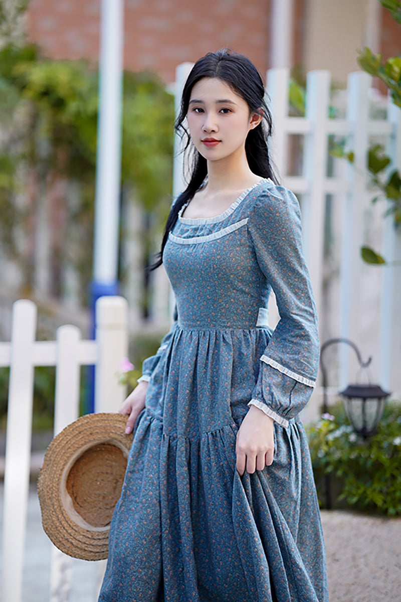 Prairie Vibe Floral Dress– The Cottagecore