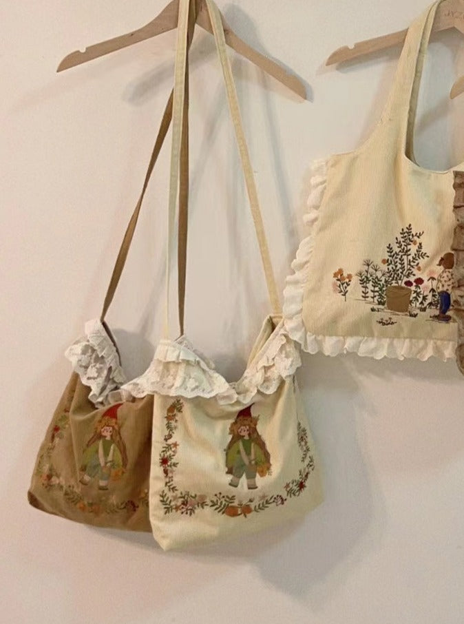 Super Cute Corduroy Bag– The Cottagecore