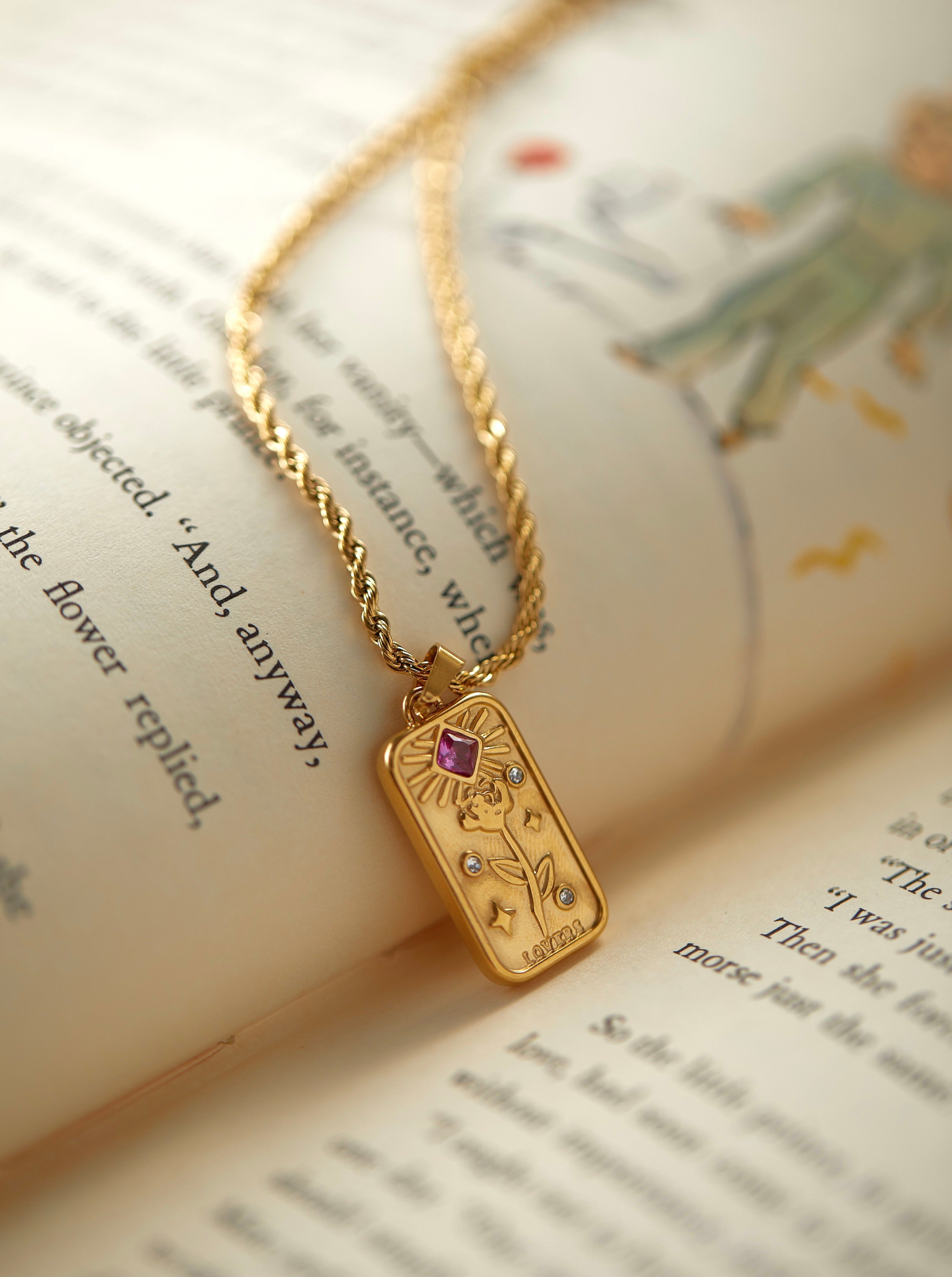 Exquisite Titanium Necklace– The Cottagecore