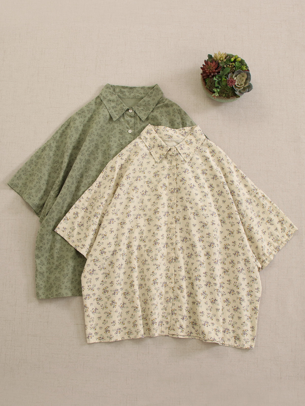 Naturecore Floral Shirt– The Cottagecore