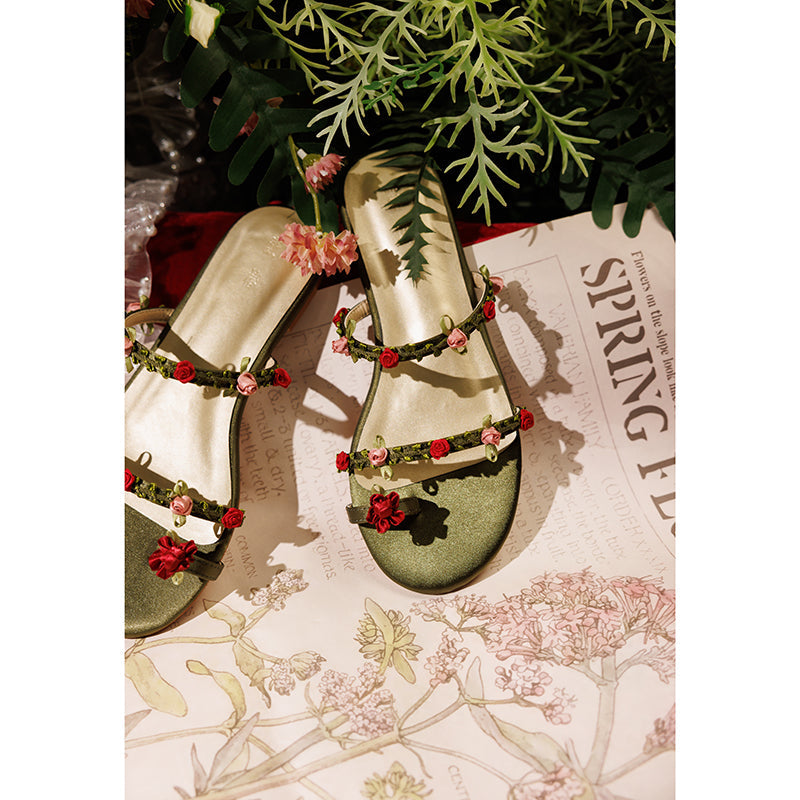 Fairycore Flower Slippers– The Cottagecore