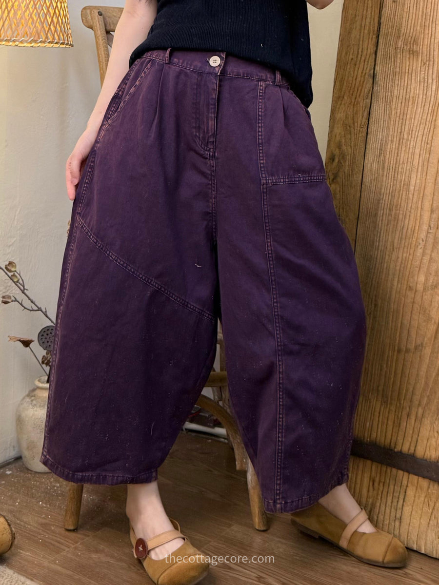 Colored Crop Jeans– The Cottagecore