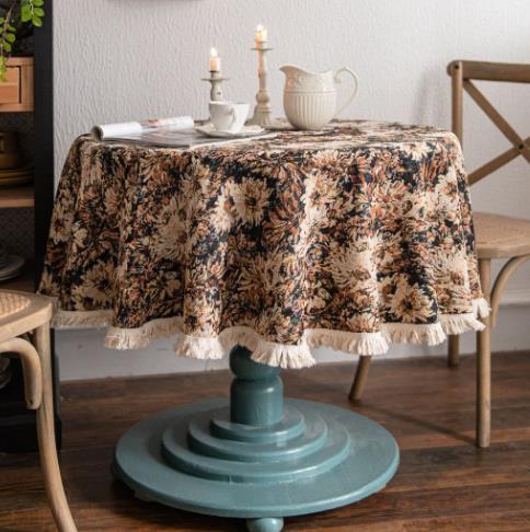 Retro Floral Tablecloth– The Cottagecore