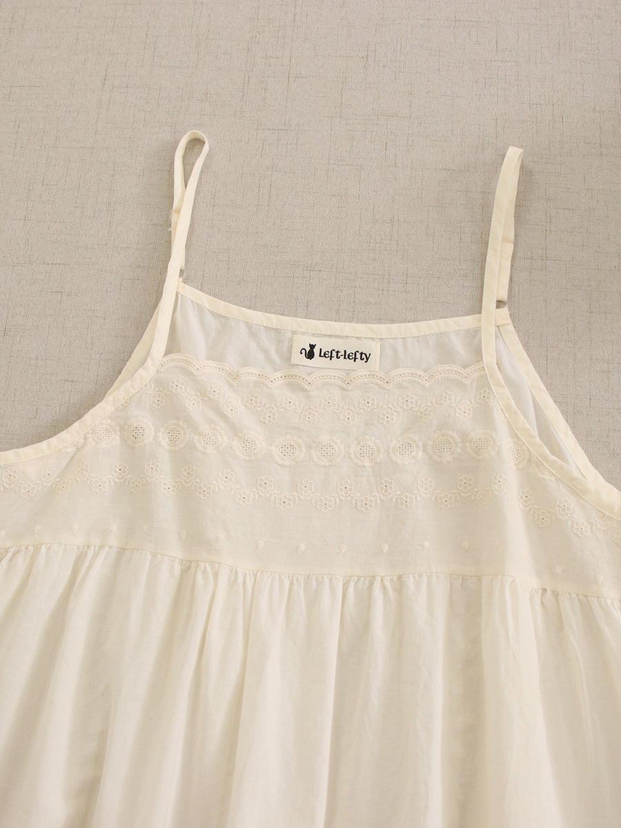 Cotton Lace Hem Cami Top– The Cottagecore