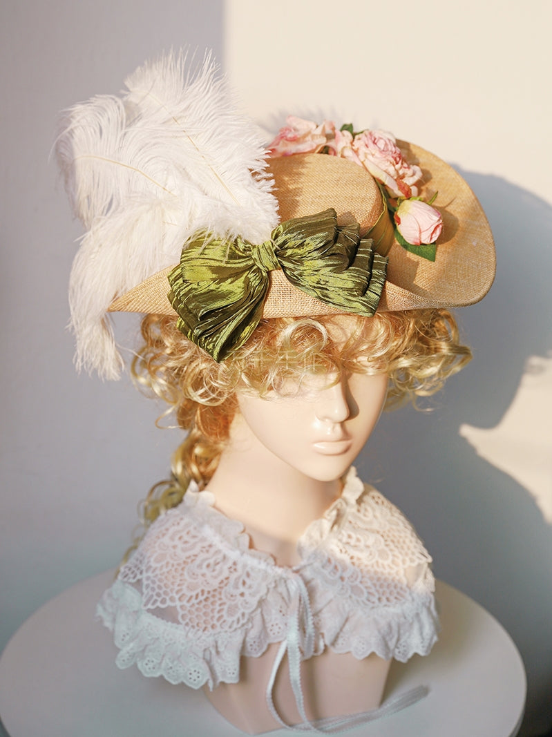 Pioneer Feather Flat Hat– The Cottagecore