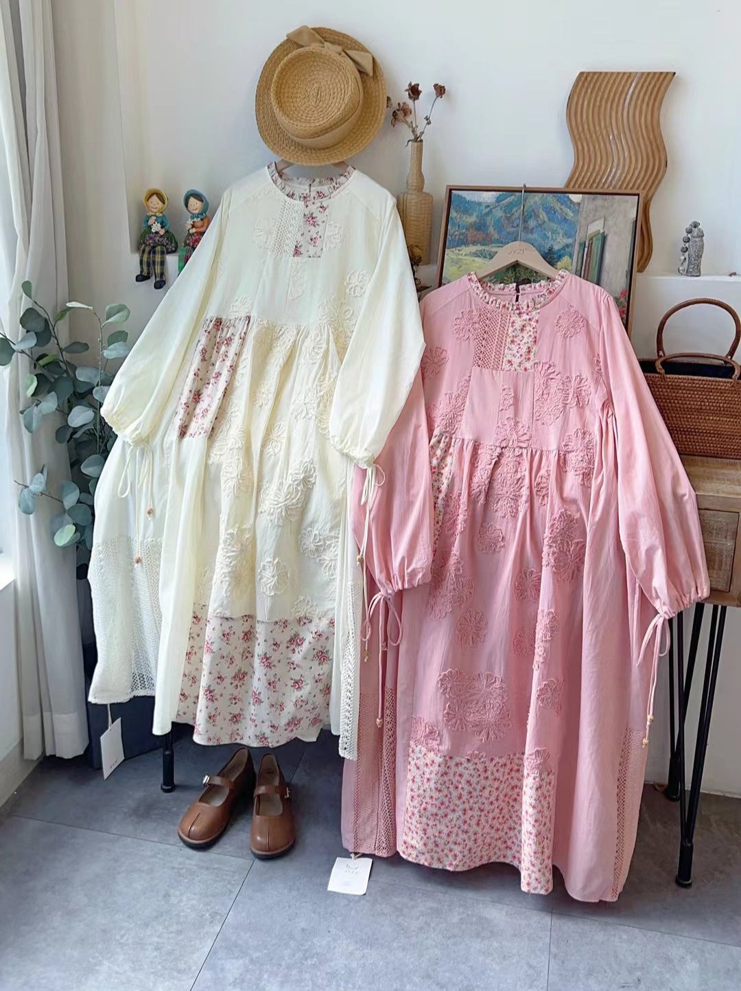 Farmcore Patchwork Dress– The Cottagecore