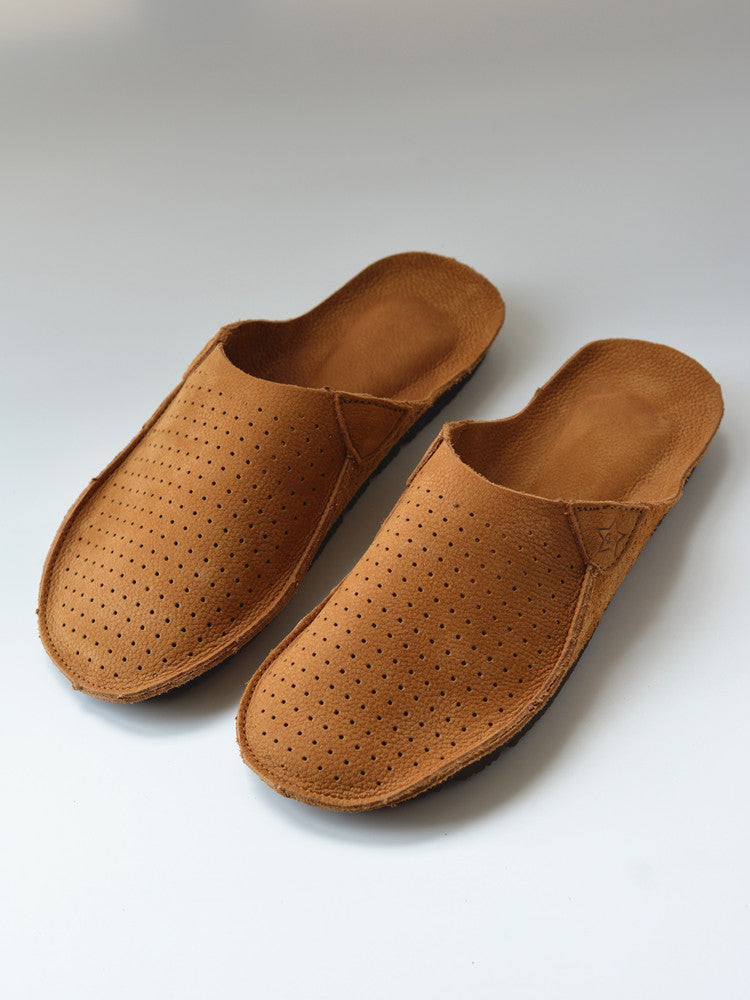 Soft Handmade Leather Slippers– The Cottagecore