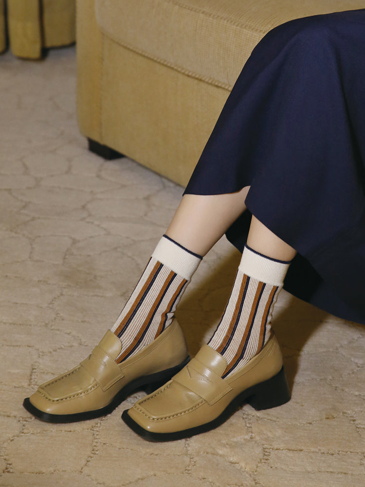 Vintage Stripe Socks– The Cottagecore