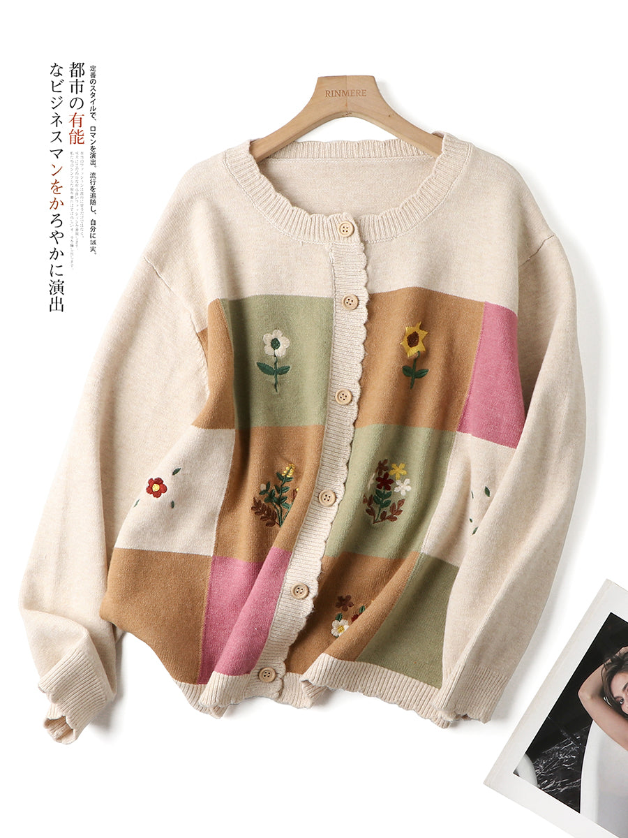 Naturecore Floral Embroidered Cardigan– The Cottagecore