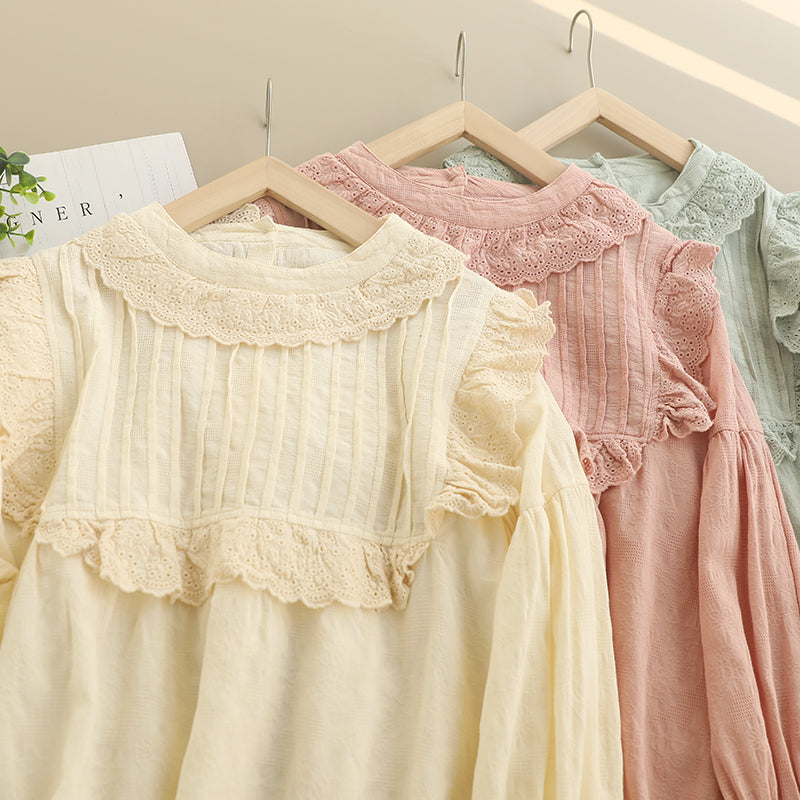 Ruffled Lace Shirt– The Cottagecore