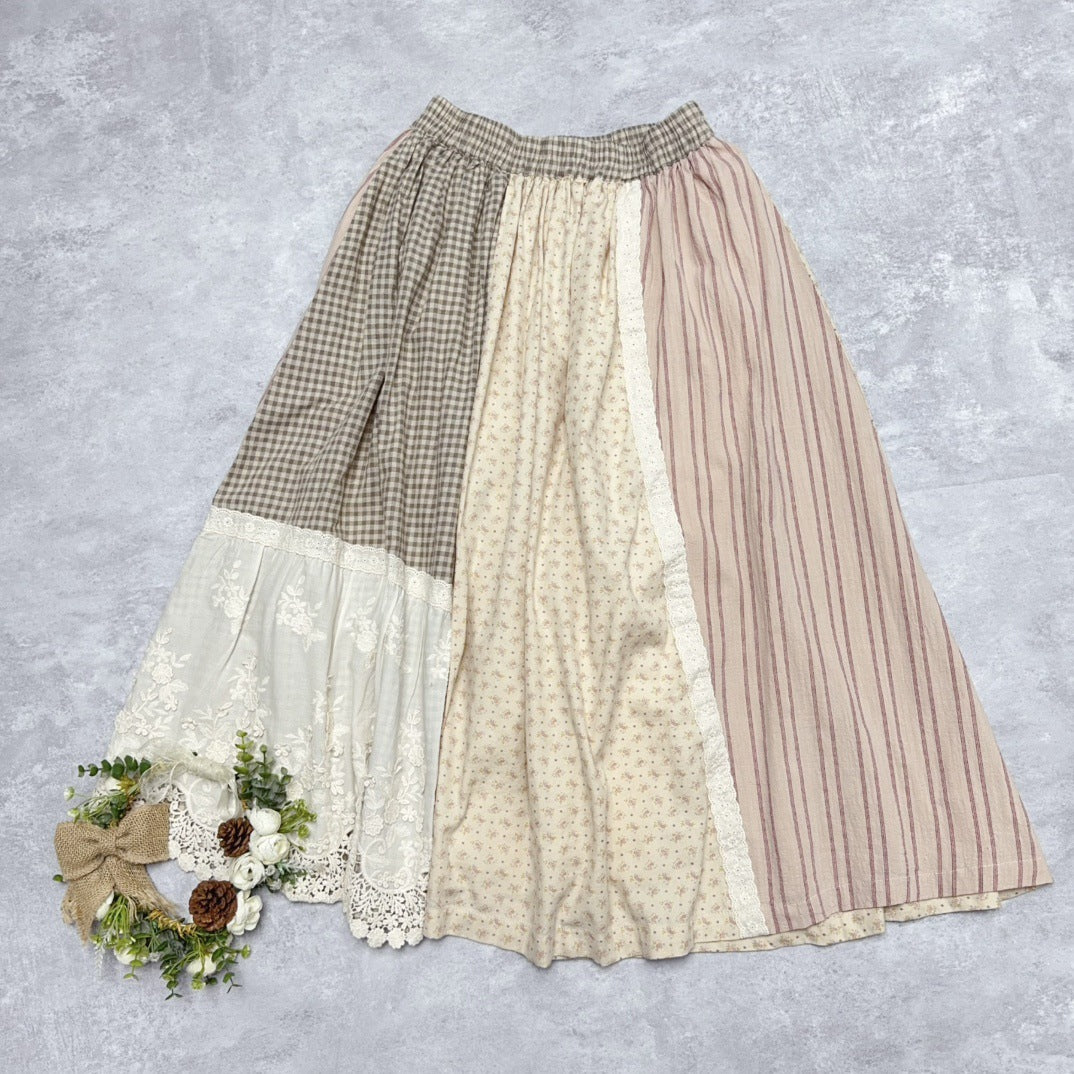 Cinderella Patchwork Skirt– The Cottagecore
