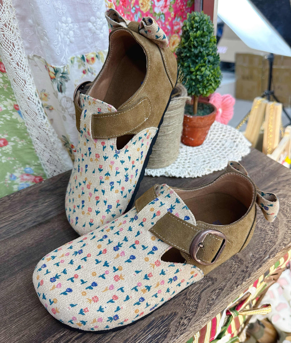 Cute Handmade Floral Shoes– The Cottagecore