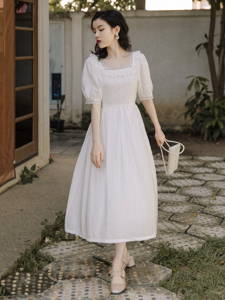 French Retro Dress– The Cottagecore