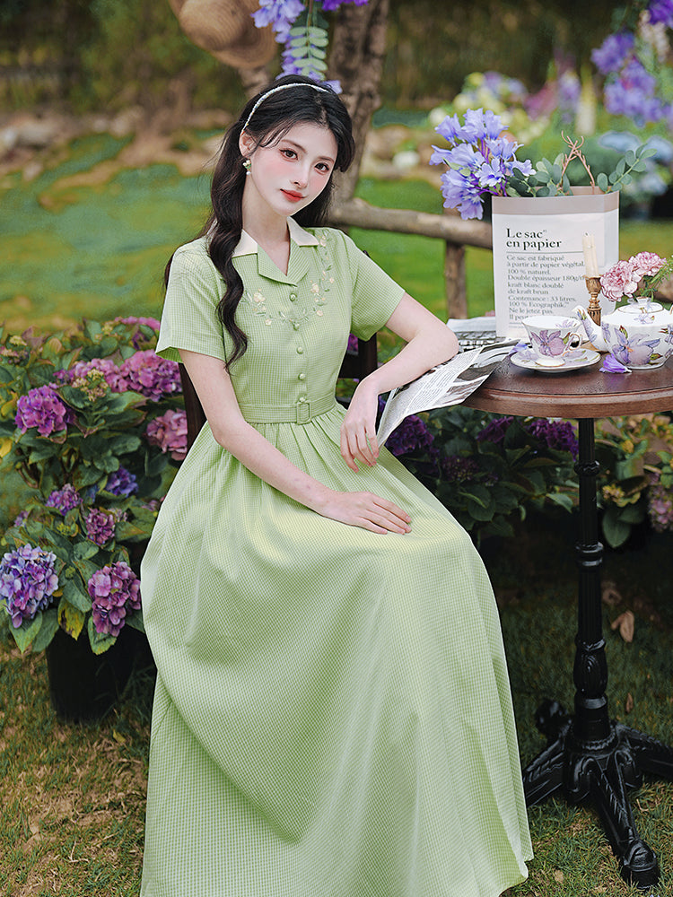 Embroidered Cottagecore Dress– The Cottagecore