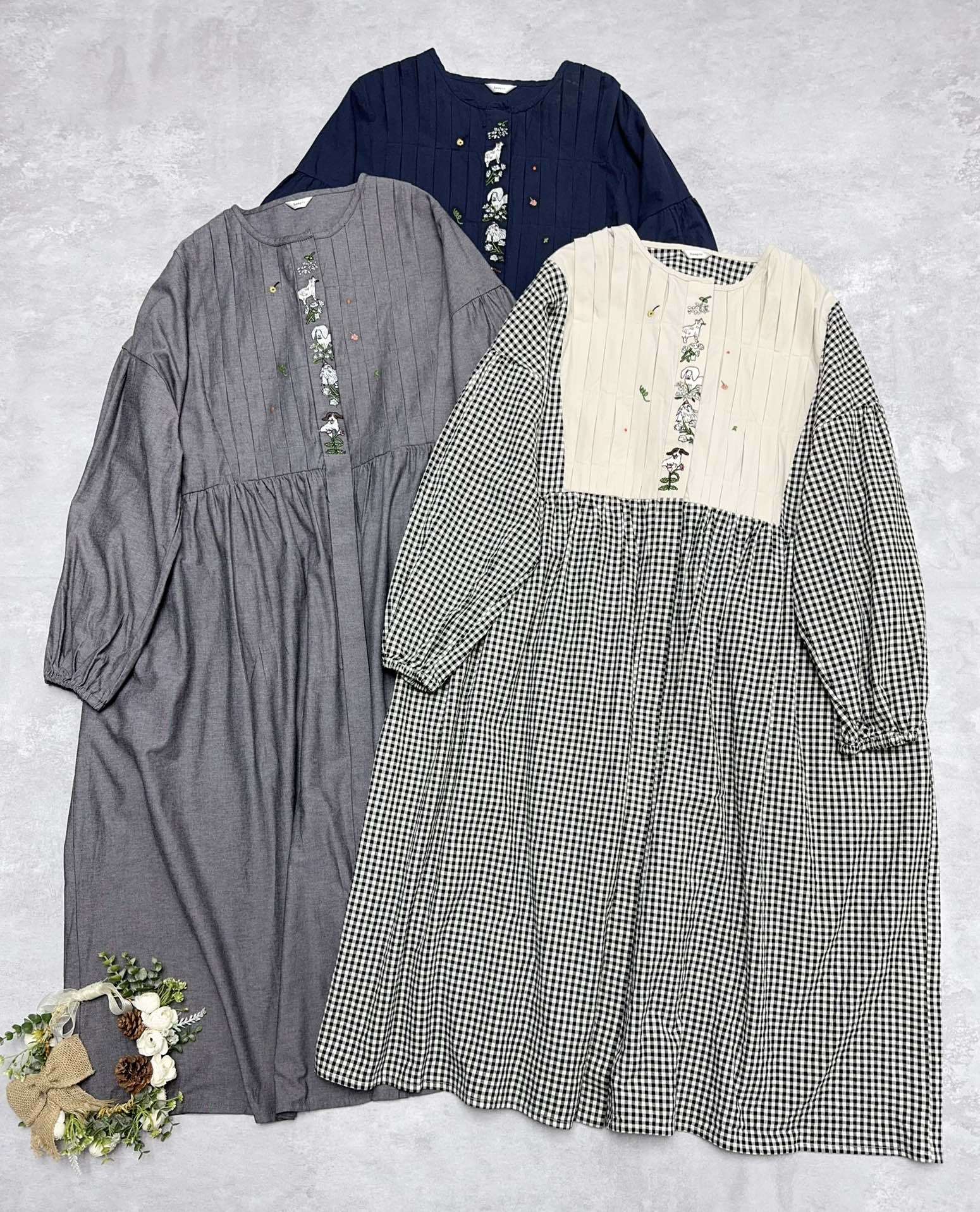 Naturecore Embroidered Dress– The Cottagecore