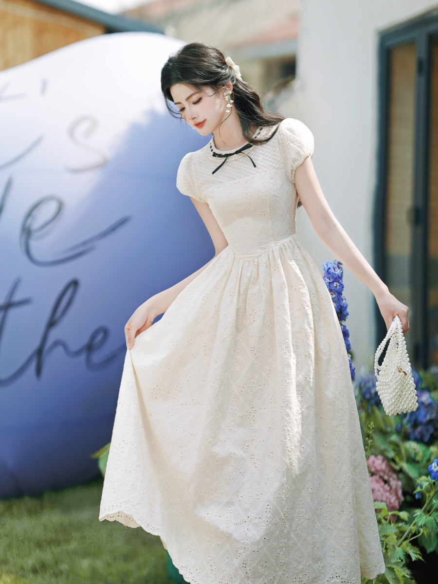 Princesscore White Dress– The Cottagecore