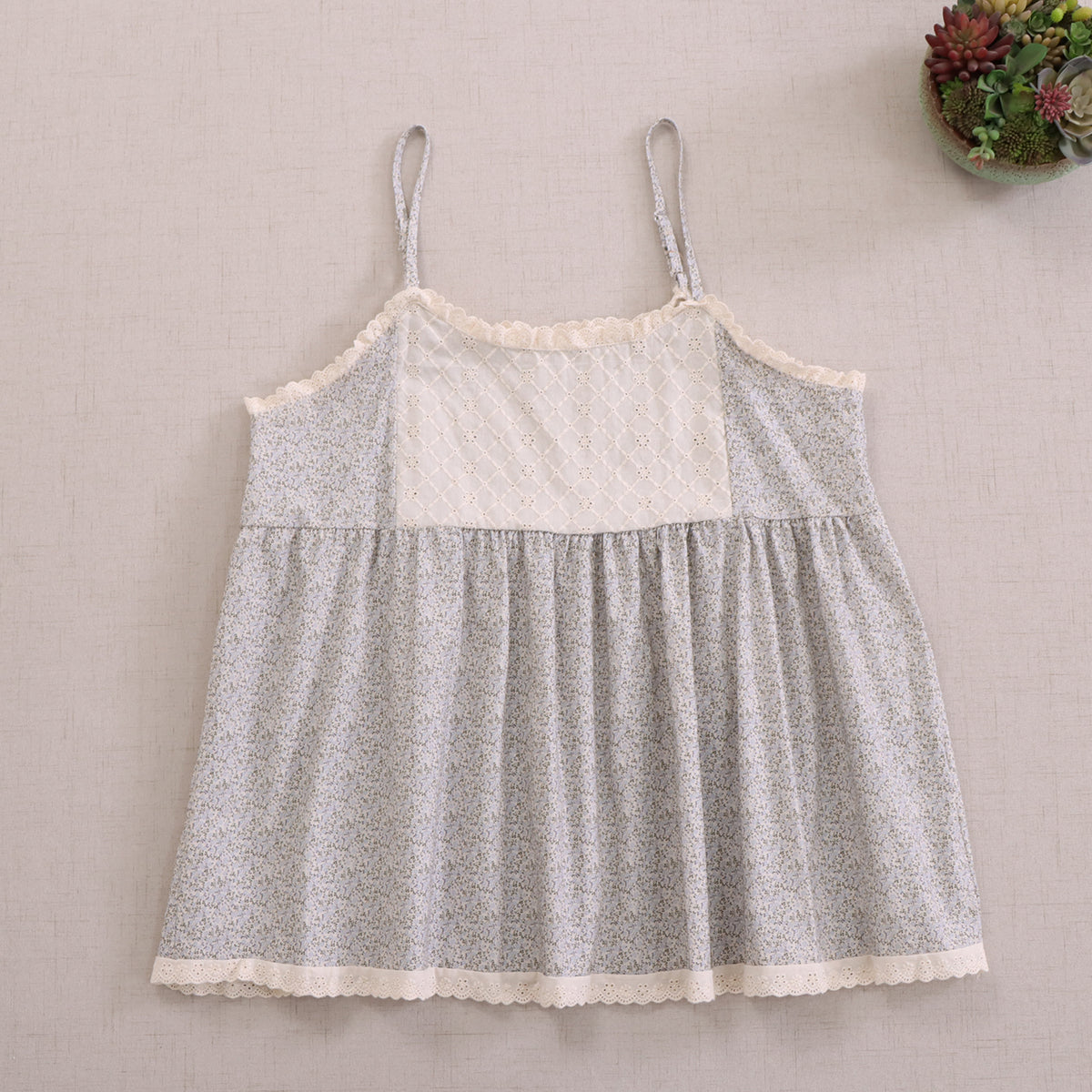 Lace Floral Cami Top– The Cottagecore