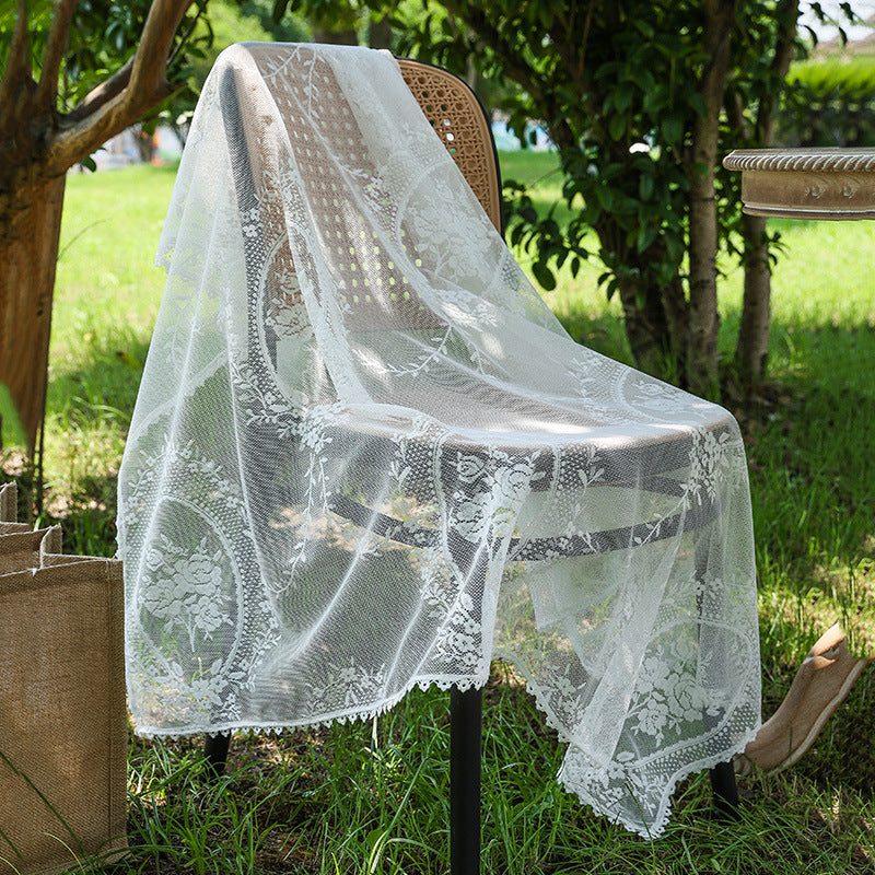 French Transparent Lace Tablecloth– The Cottagecore