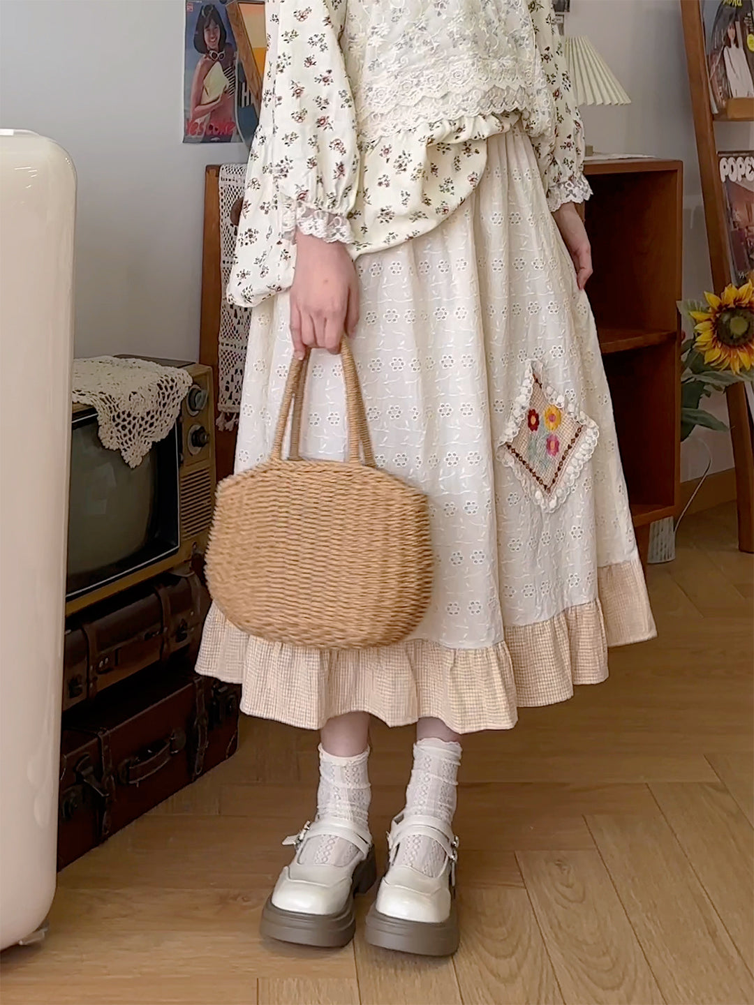 Mori Girl Forestcore Skirt– The Cottagecore