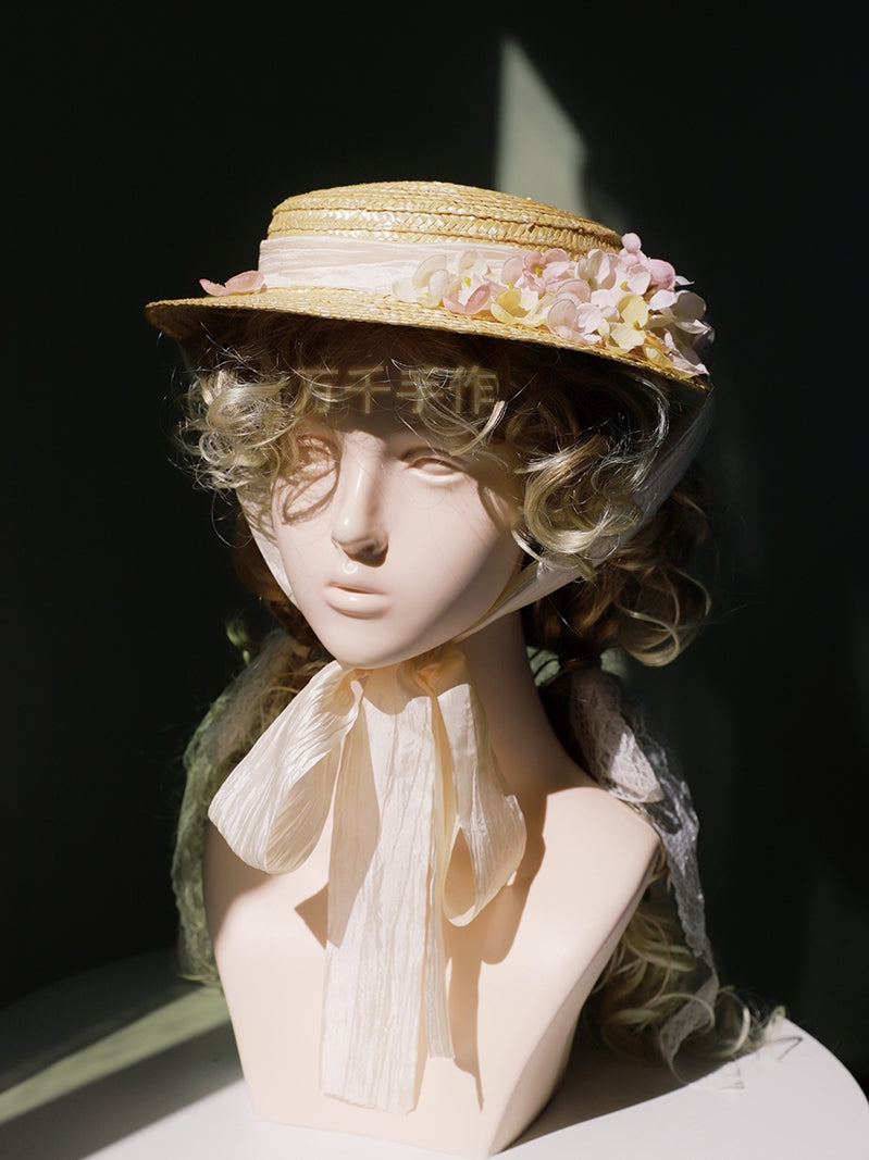 Prairie Small Flower Straw Hat– The Cottagecore