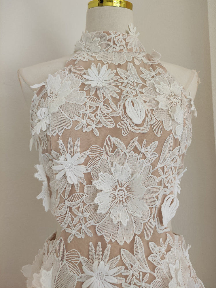 Romantic Embroidered Prom Dress– The Cottagecore