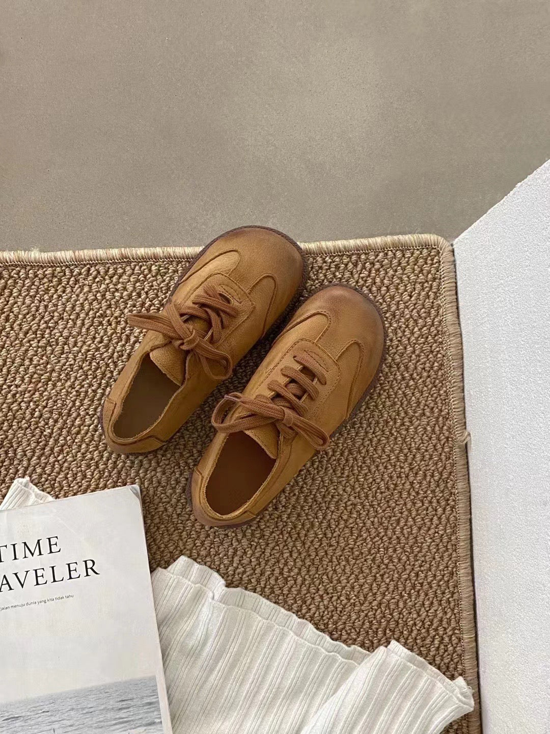 Handmade Lace Up Leather Shoes– The Cottagecore