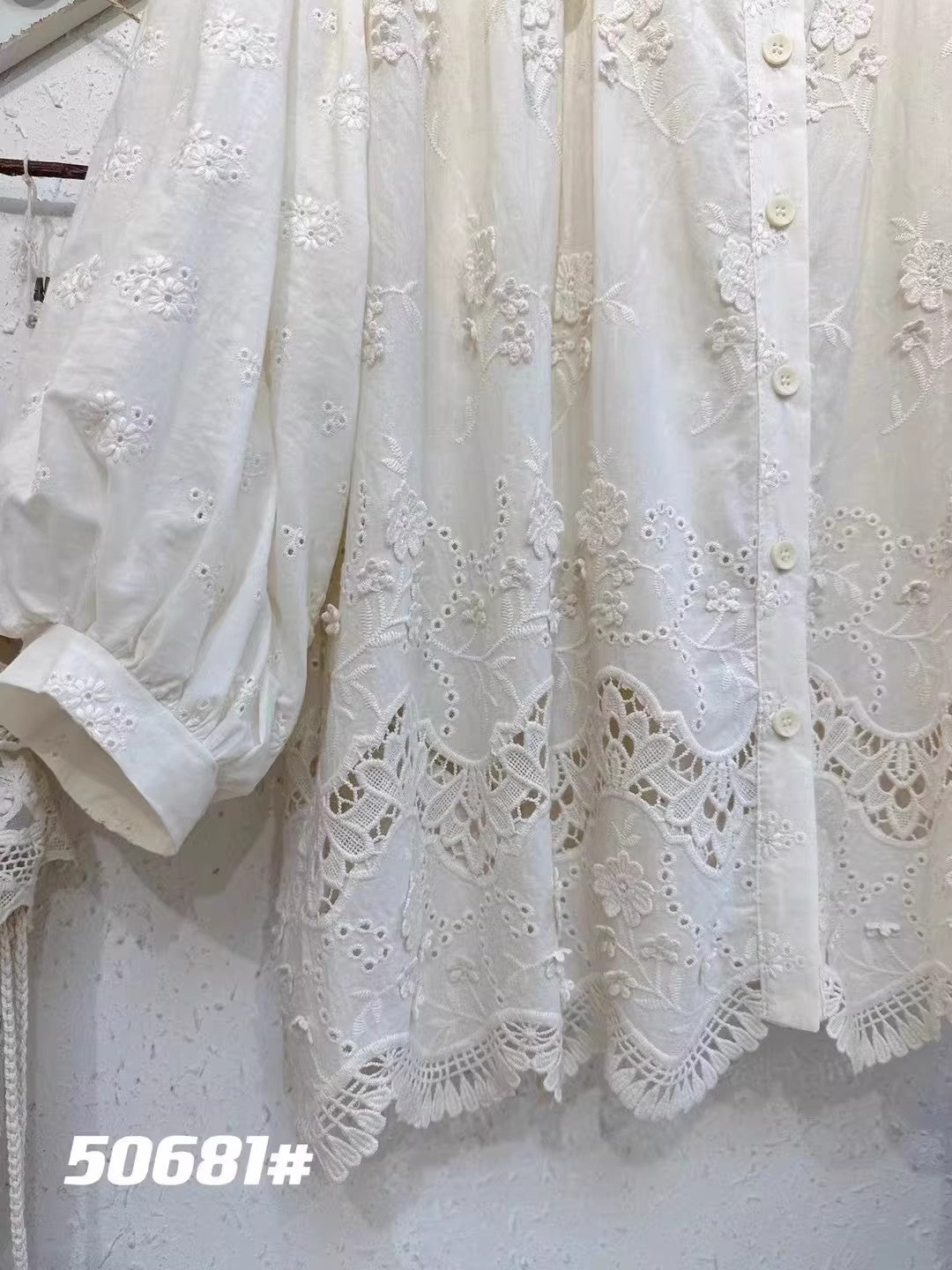 Pure Cotton Lace Shirt– The Cottagecore