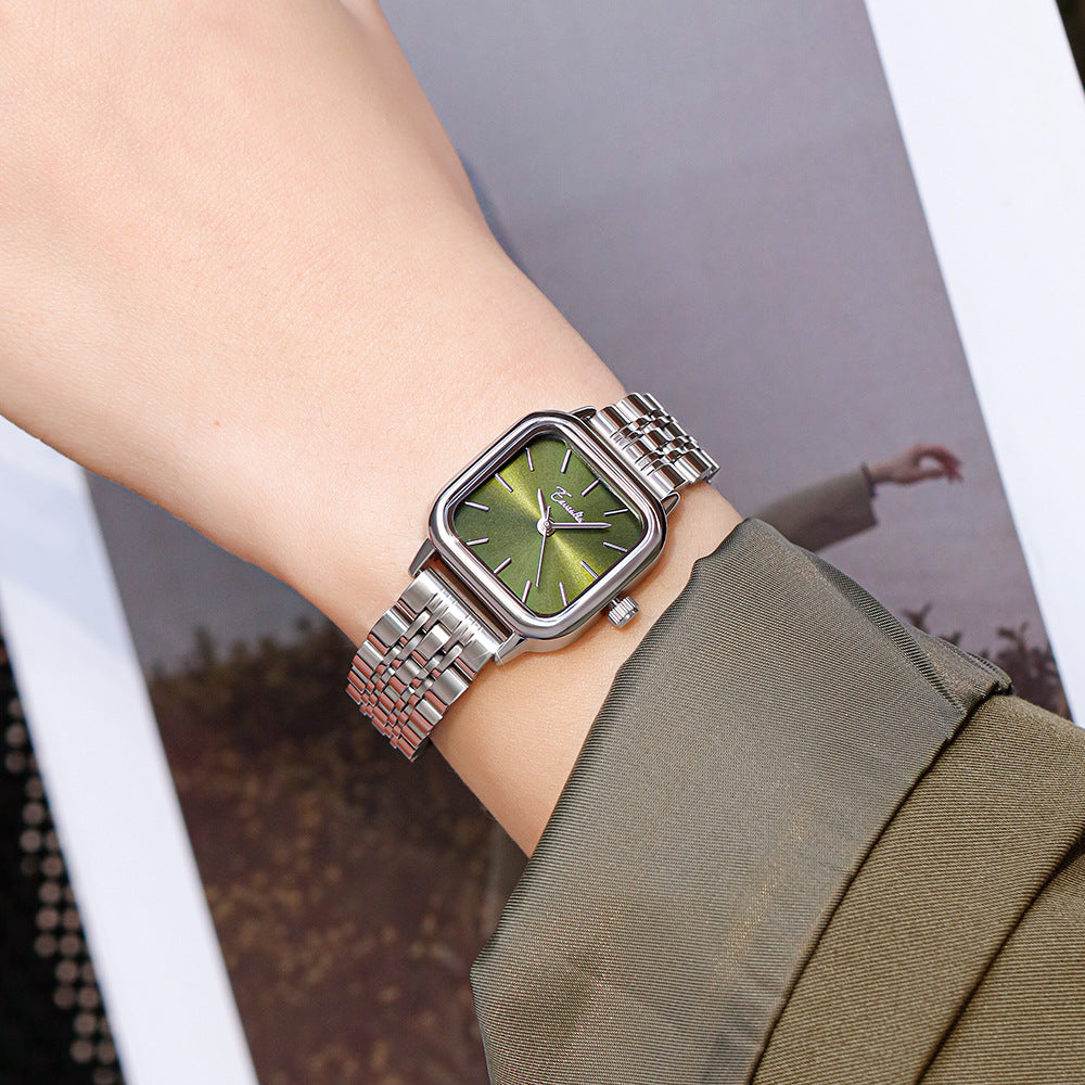 Emerald Dial Bracelet Watch– The Cottagecore