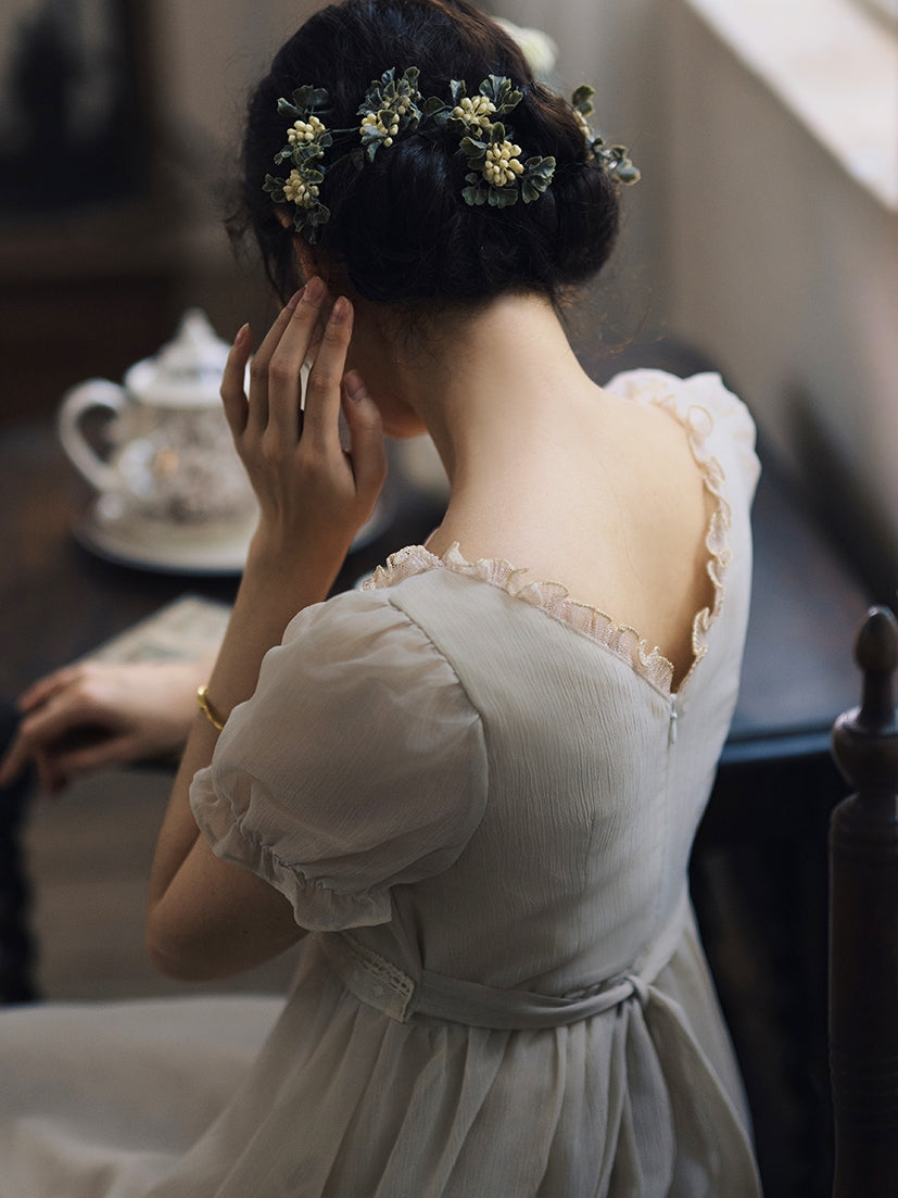 Antique Royal High Waist Dress– The Cottagecore