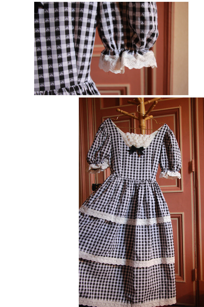 1950s Vintage Full Skirt Dress– The Cottagecore