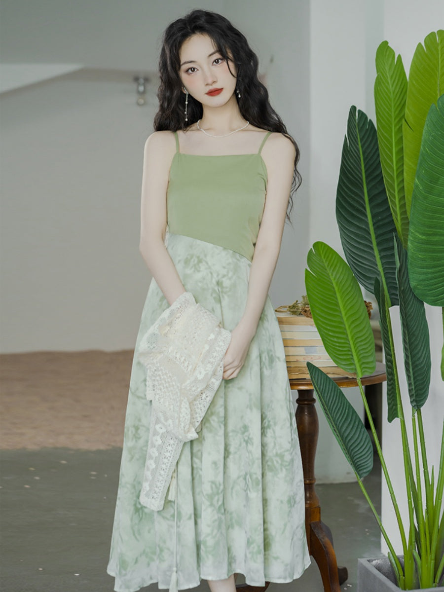 Romantic Lace Cardigan + Spring Slip Dress– The Cottagecore