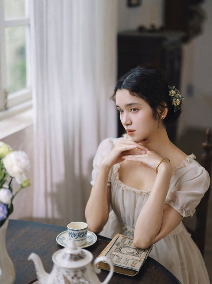 Antique Royal High Waist Dress– The Cottagecore