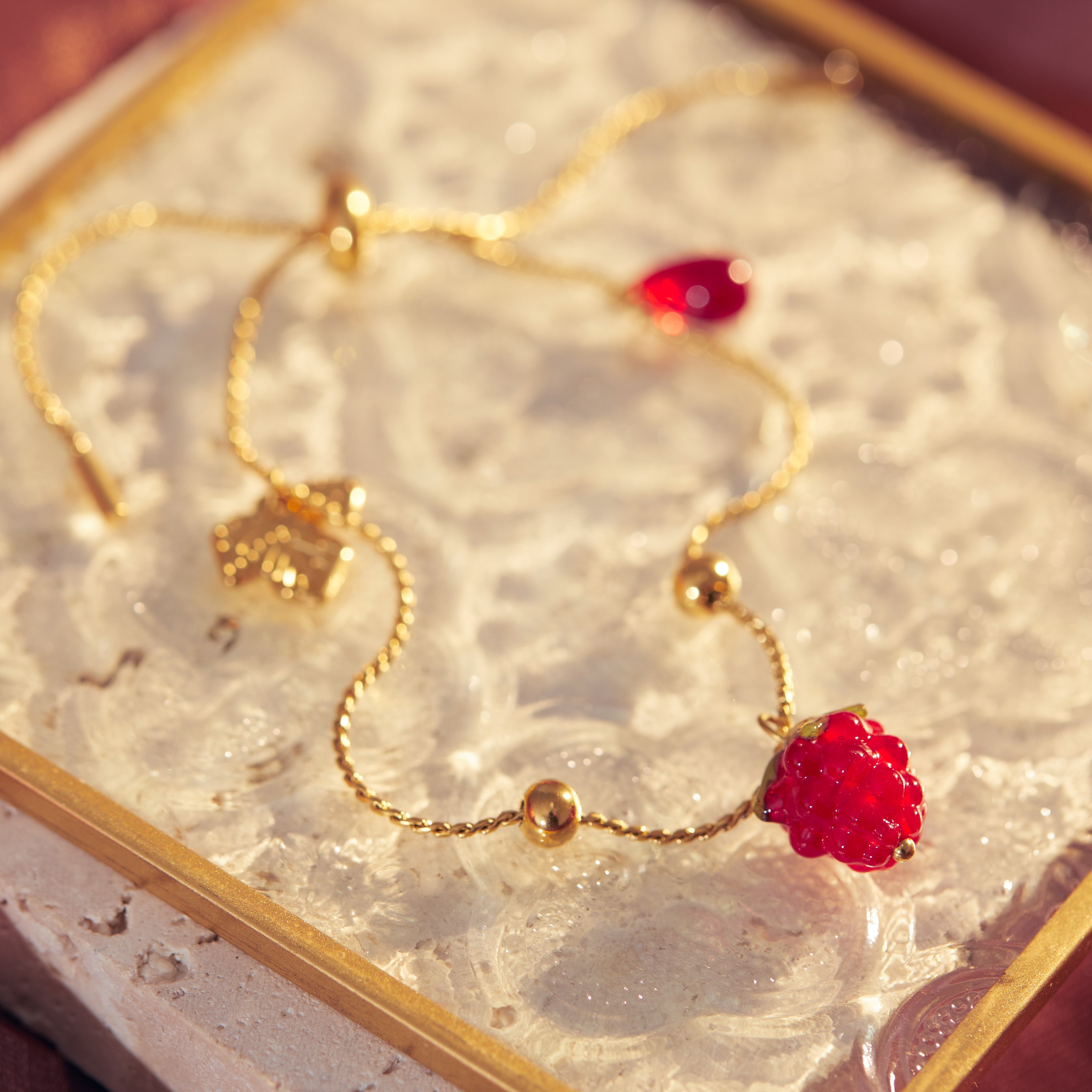 Cute Raspberry Bracelet– The Cottagecore