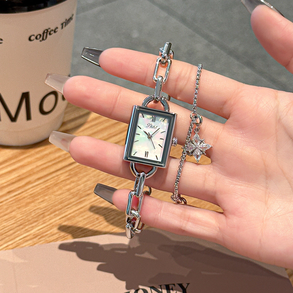Square Quarz Bracelet Watch 2pcs– The Cottagecore