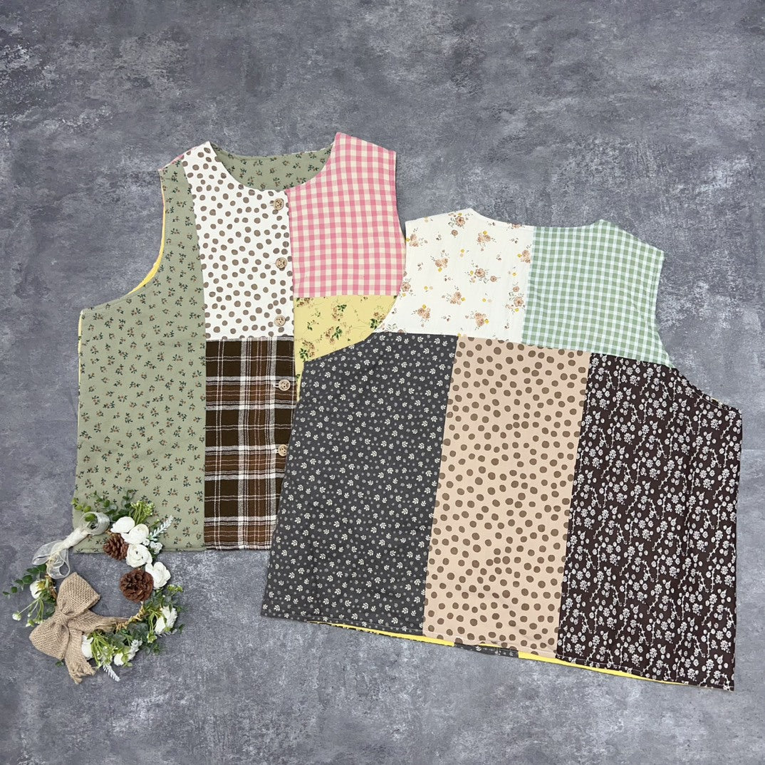 Mori Girl Patchwork Vest– The Cottagecore