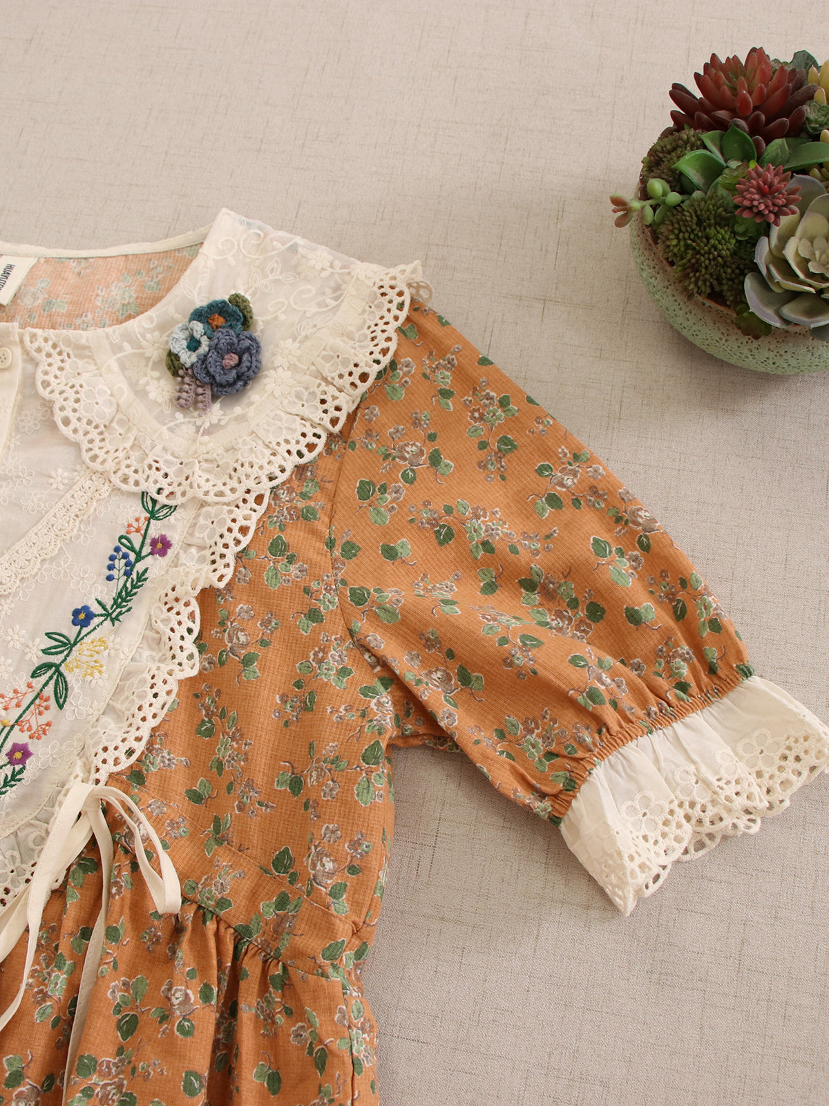 Embroidered Floral Shirt– The Cottagecore