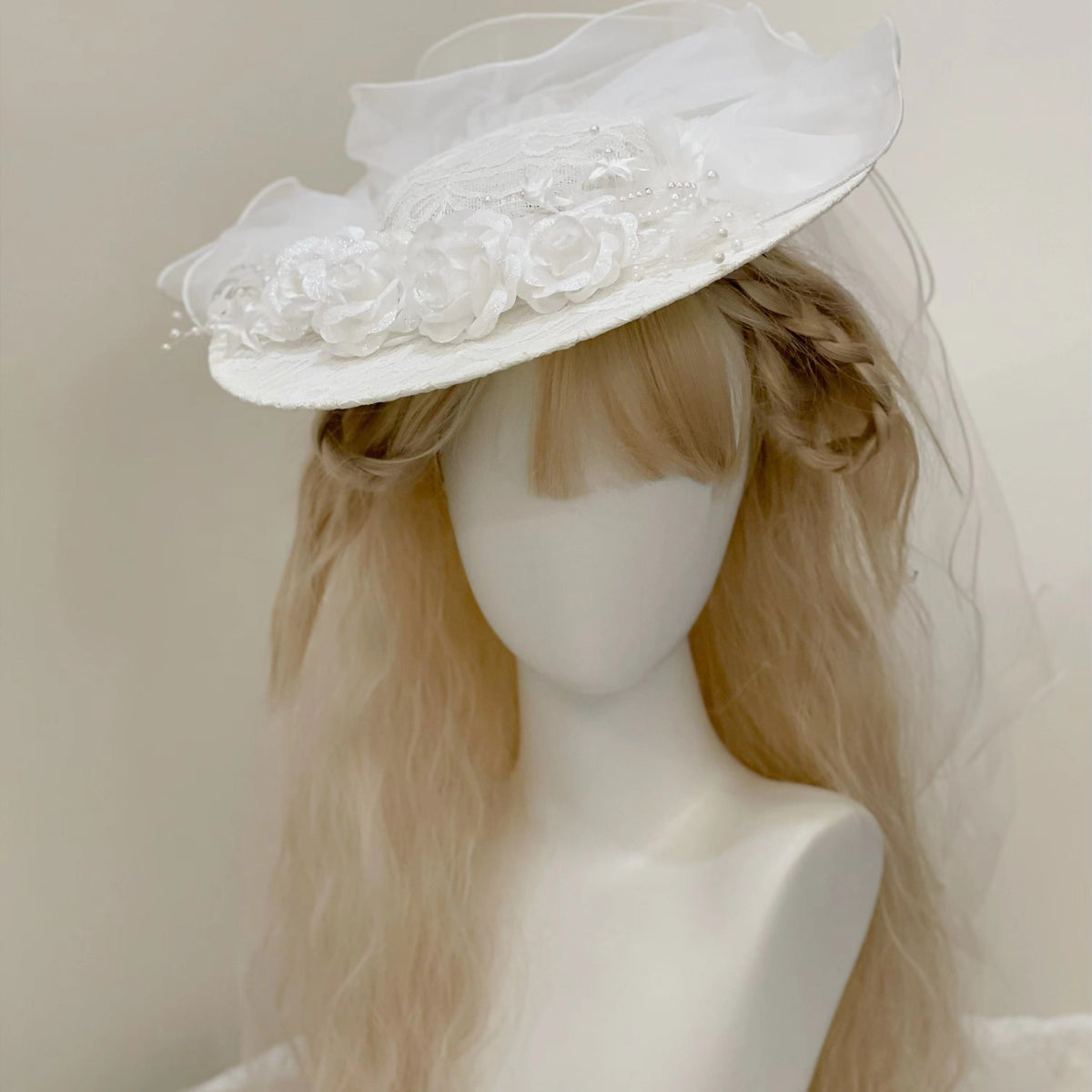 Vintage White Lace Hat– The Cottagecore