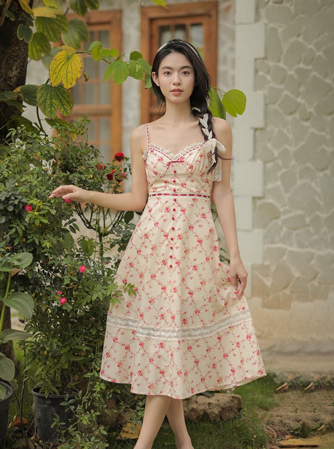 Cottagecore Floral Slip Dress– The Cottagecore