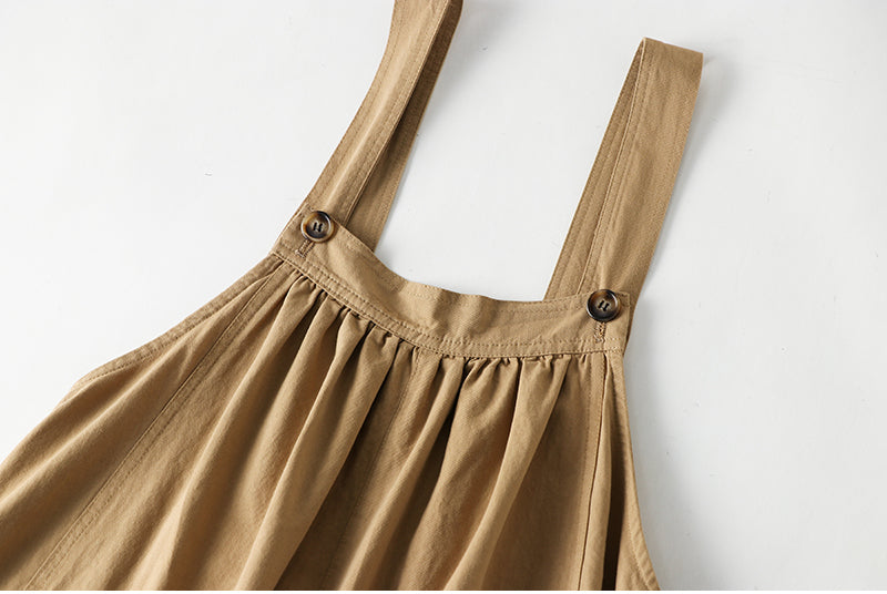 Cotton Cute Solid Color Overalls– The Cottagecore