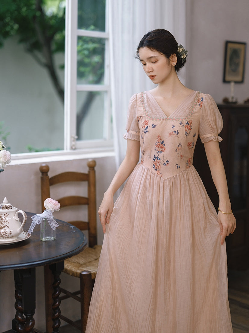 Royalcore Retro Vibe Dress– The Cottagecore