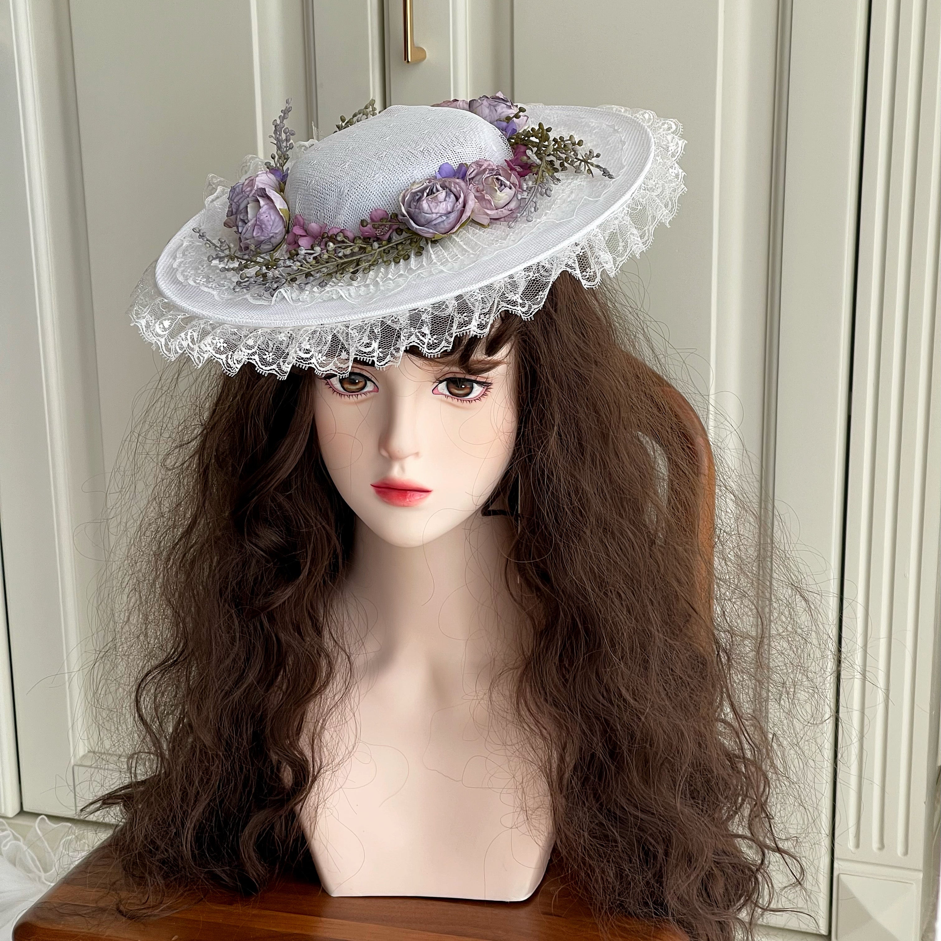 Mori Lace Trim Hat– The Cottagecore