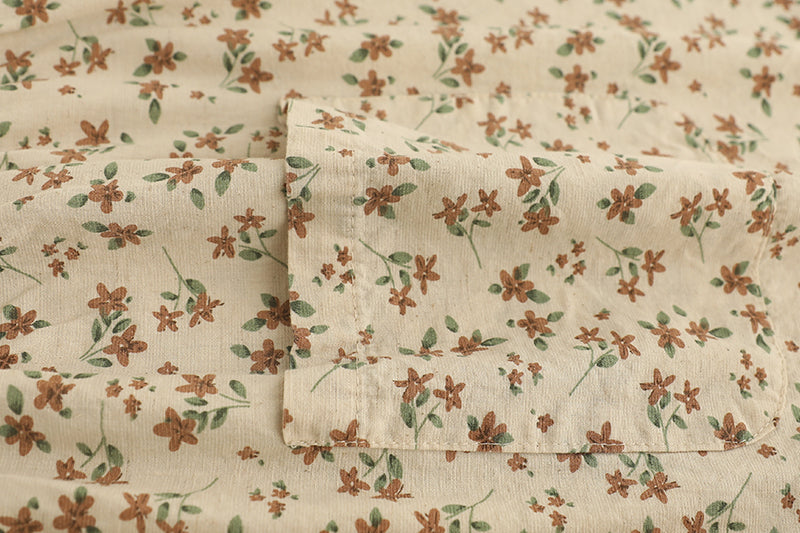 Farmcore Floral Print Overall Dress– The Cottagecore