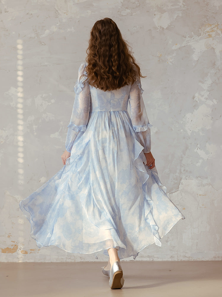 Romantic Cottagecore Maxi Dress– The Cottagecore