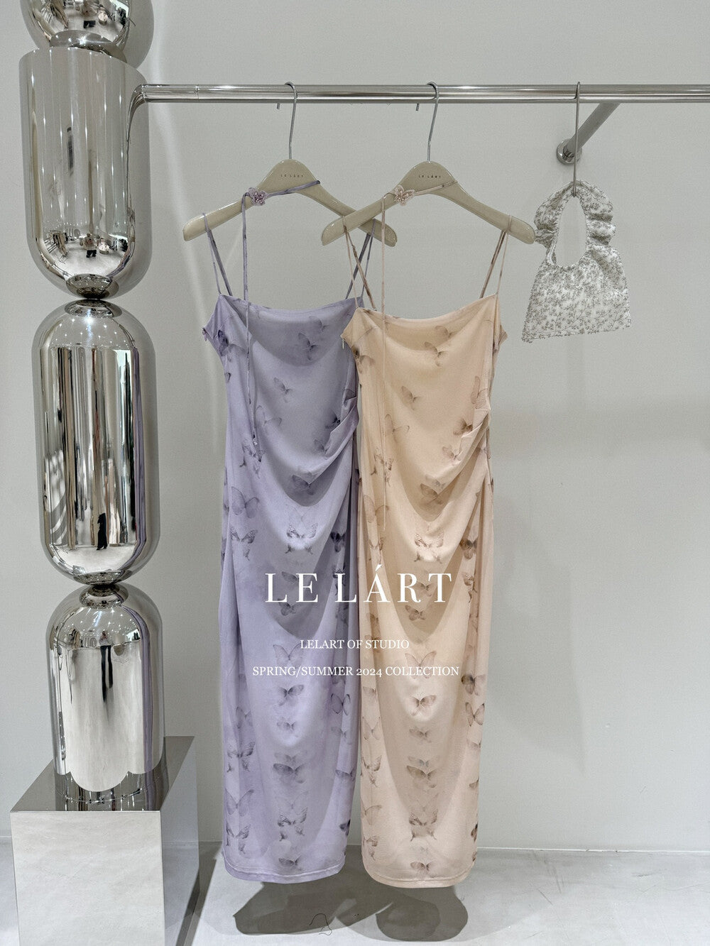 Vintage Butterfly Slip Dress– The Cottagecore