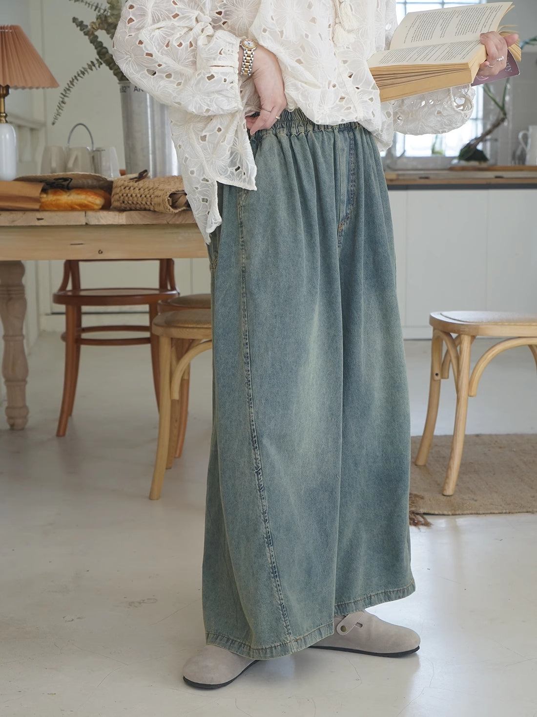 Baggy Denim Pants– The Cottagecore