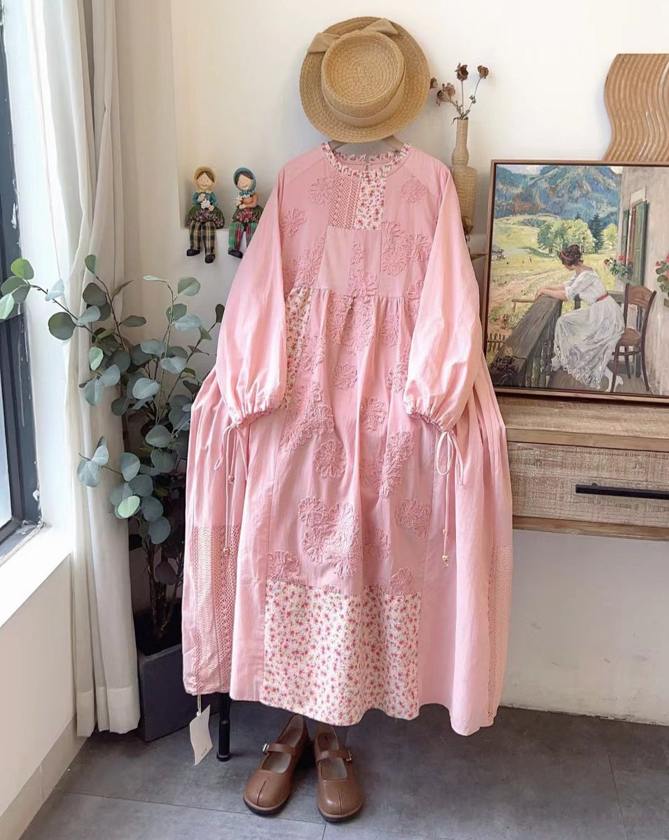 Farmcore Patchwork Dress– The Cottagecore