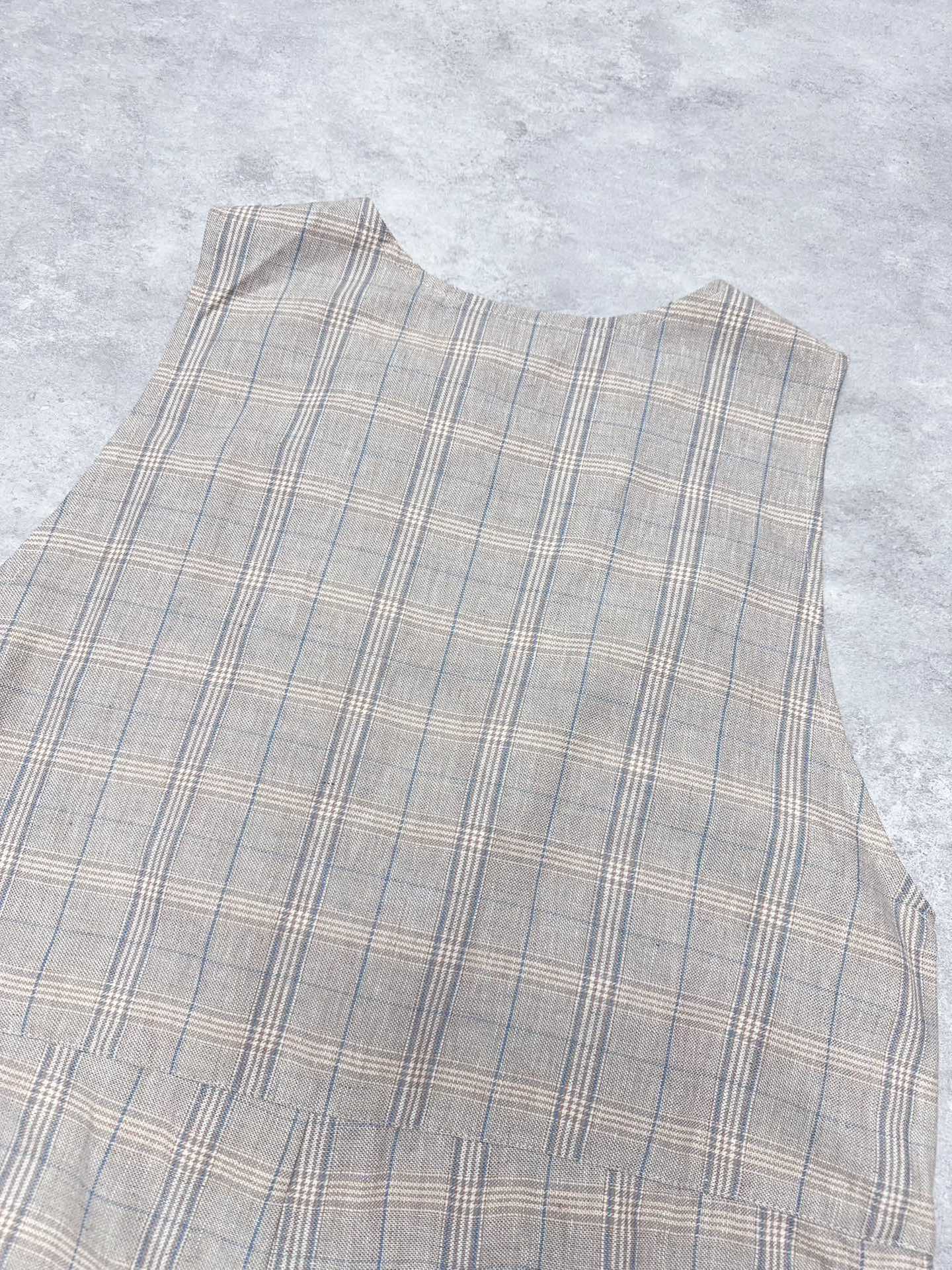 Linen Plaid Overalls– The Cottagecore