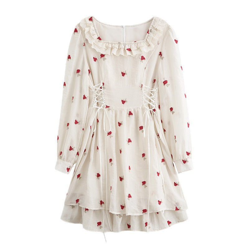 Cottagecore Square Neck Mini Dress– The Cottagecore